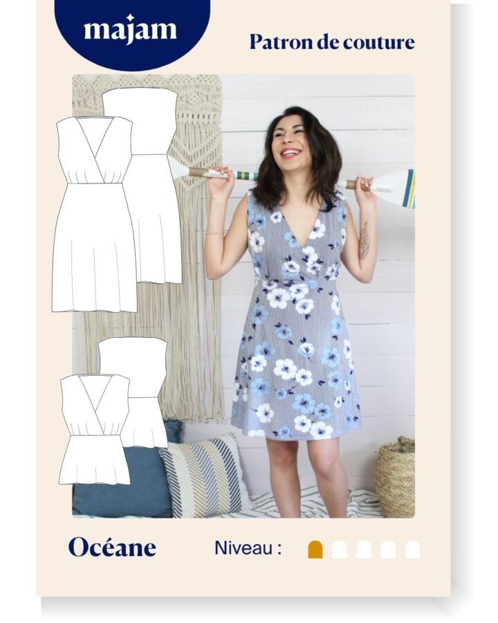 Patron Robe/top - Vaiana | Patron de couture | Majam