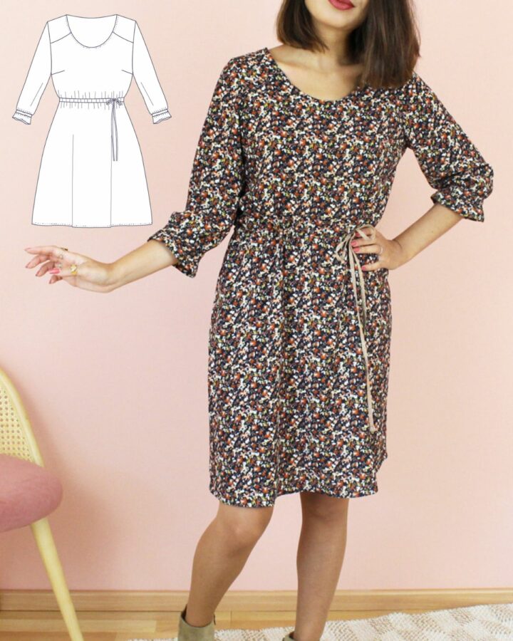 Patron - Robe/top Vaiana | Patron de couture | Majam