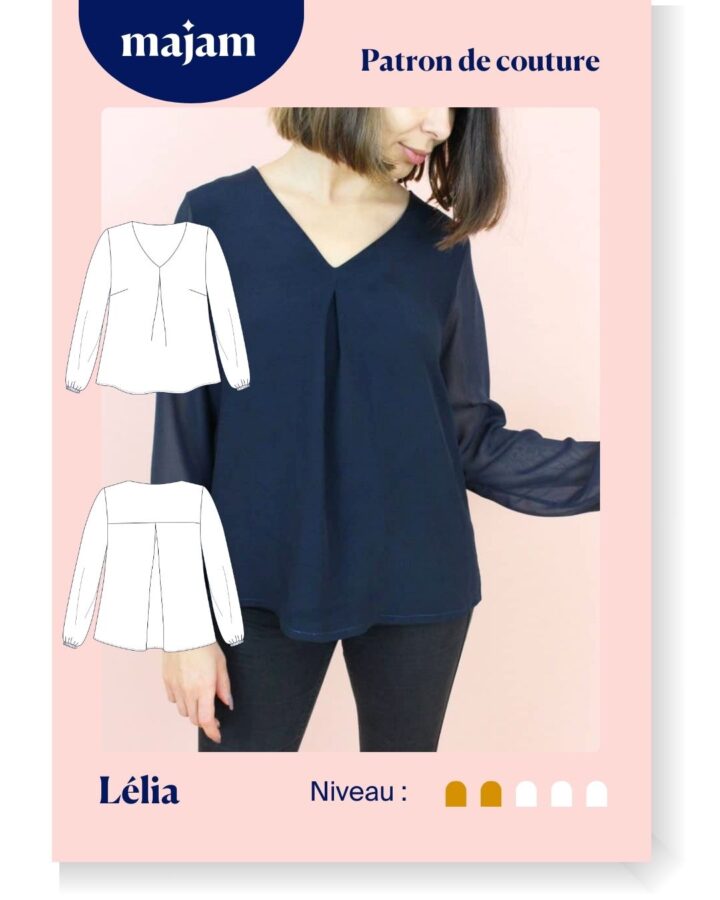 Patron Blouse - Satine | Patron de couture | Majam