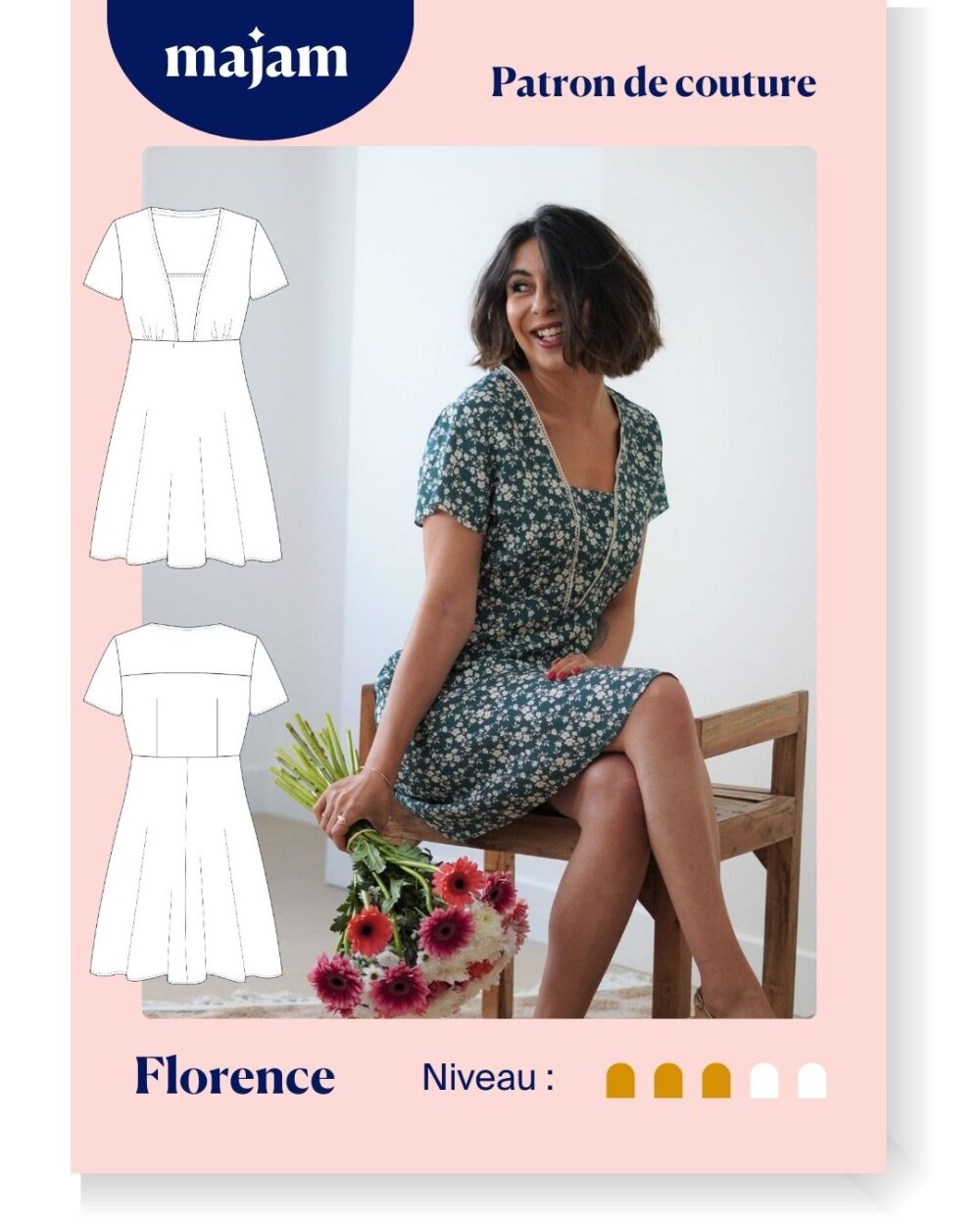 Patron Robe - Letty | Patron de couture | Majam