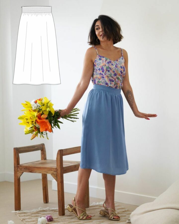 Patron Jupe - Valentina | Patron de couture | Majam