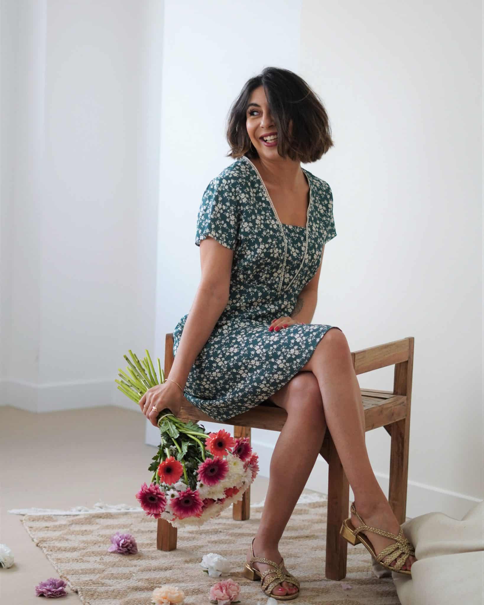 Kit robe Florence - Emeraude | Mon moment couture | Majam