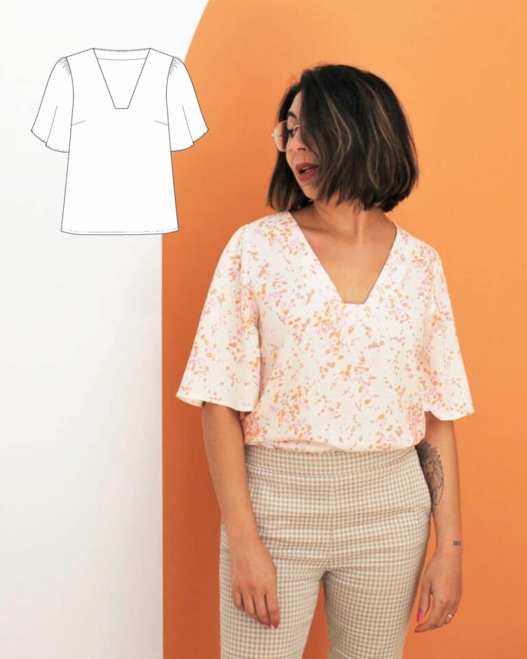 Patron Blouse - Pétillante | Patron de couture | Majam