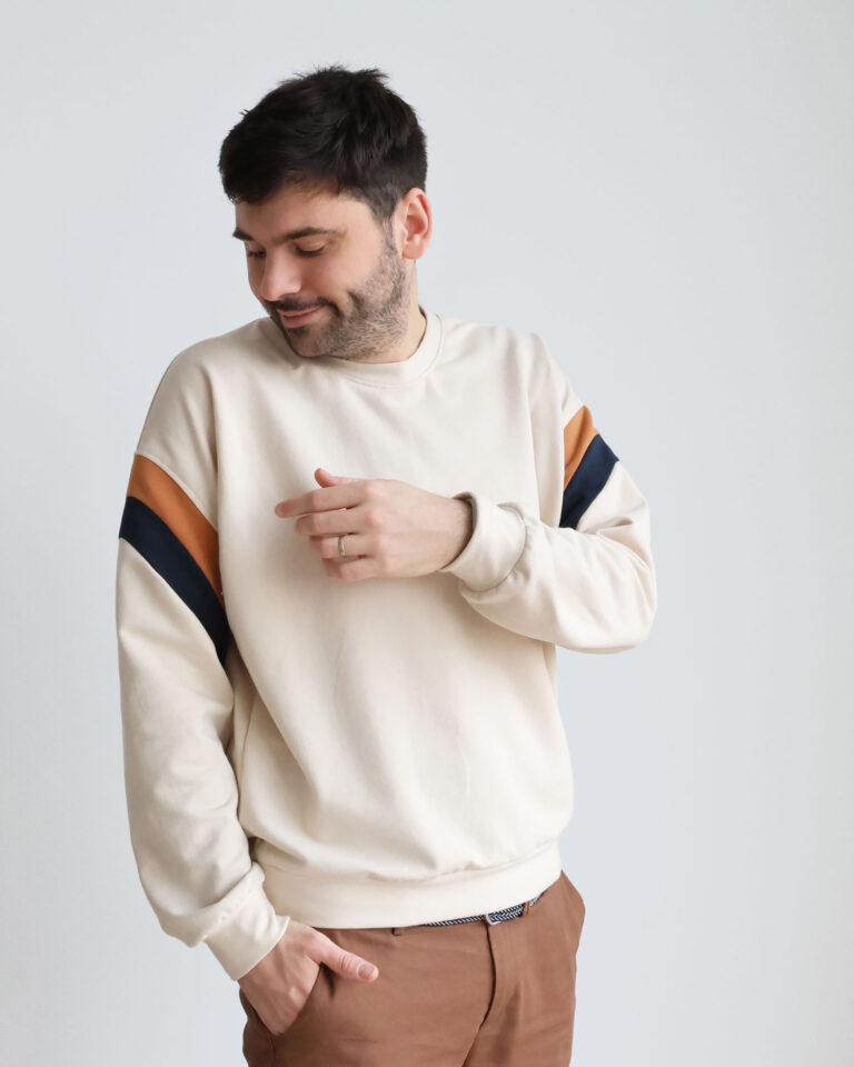 Patron Sweat homme Trinity | Couture | Majam