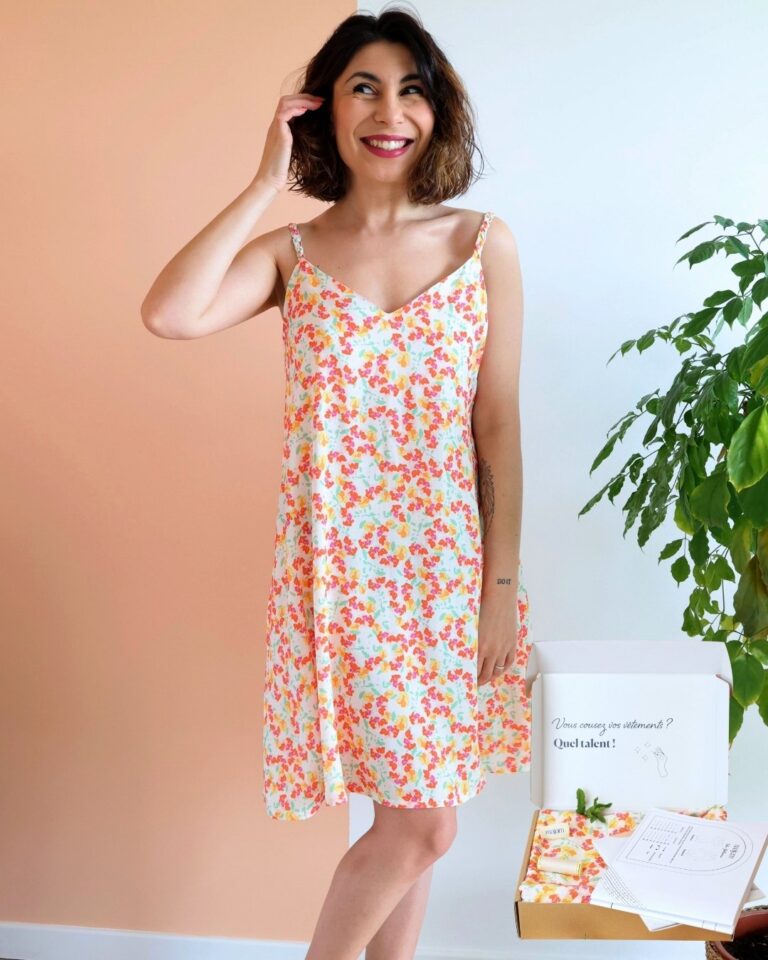 Box Robe/ top Vaiana | Mon moment couture | Majam