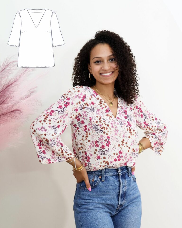 Patron Blouse/ Robe - Zora | Patron de couture | Majam