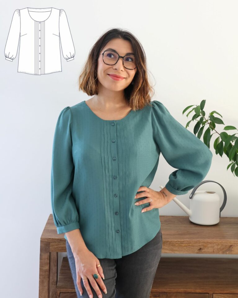 Patron Chemisier Olivia | Patron de couture | Majam