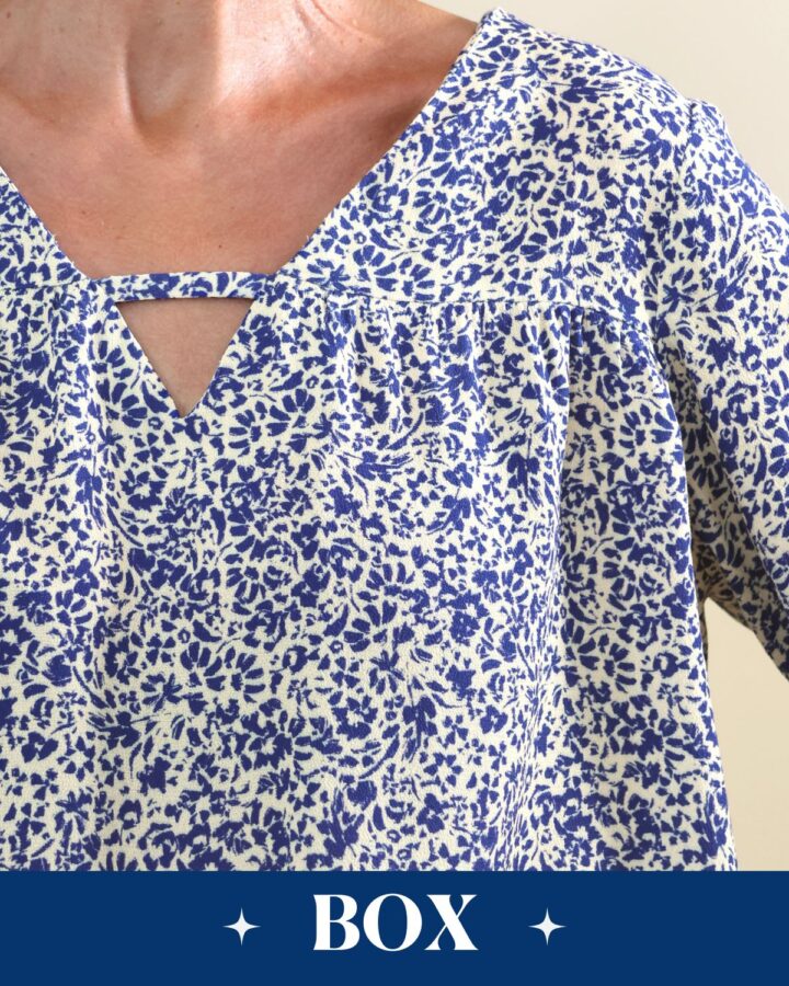 Box Blouse Ava | Mon moment couture | Majam