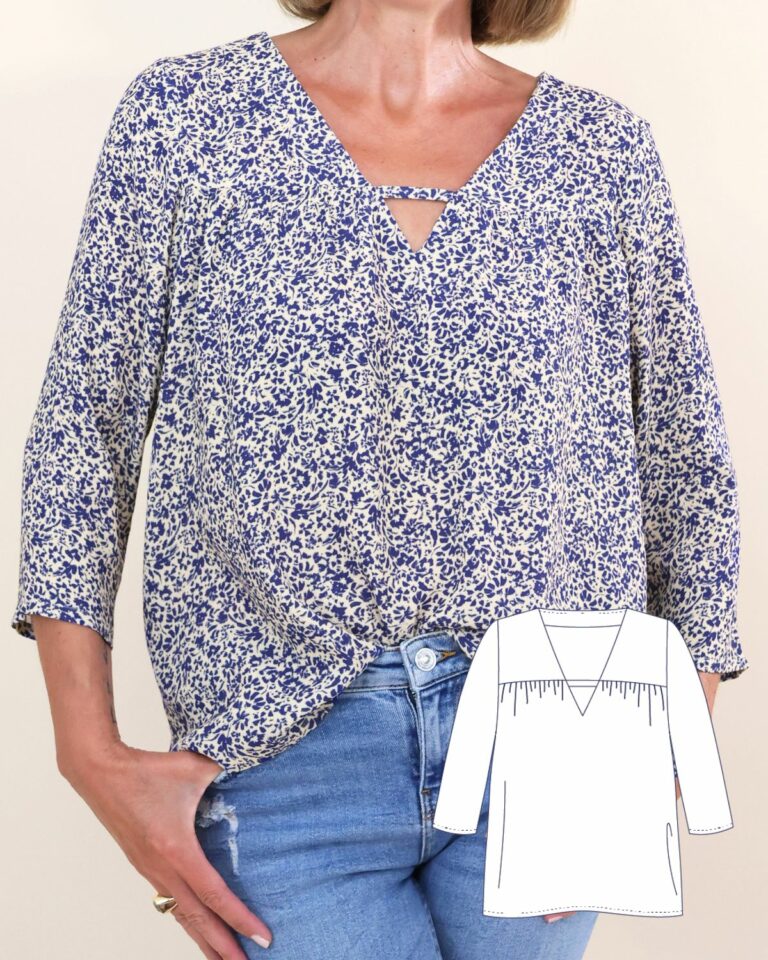 Patron Blouse - Ava | Patron de couture | Majam