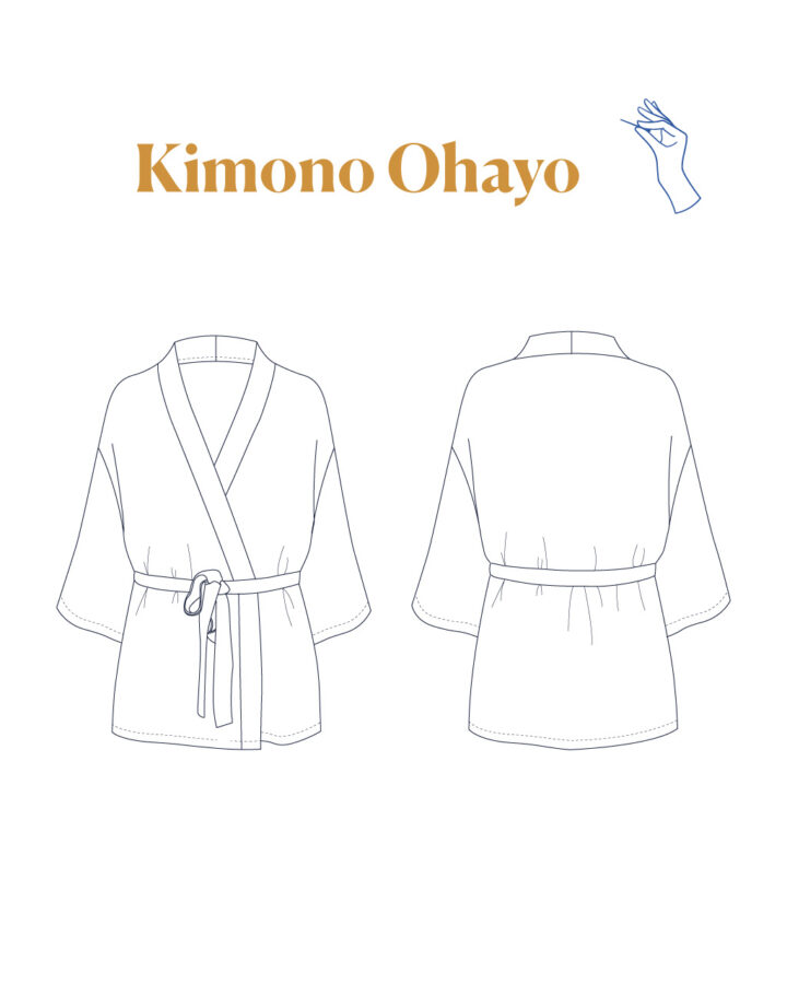 Patron Kimono - Ohayo | Patron de couture | Majam
