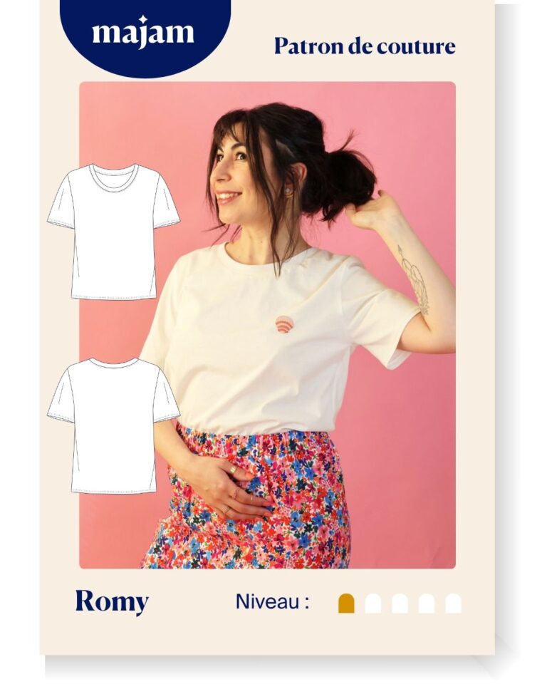 Patron T-shirt - Romy | Patron de couture | Majam