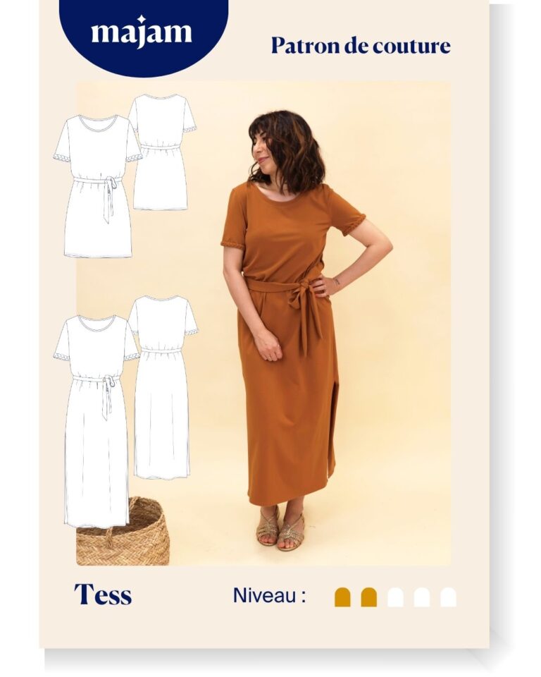 Patron Robe - Tess | Patron de couture | Majam